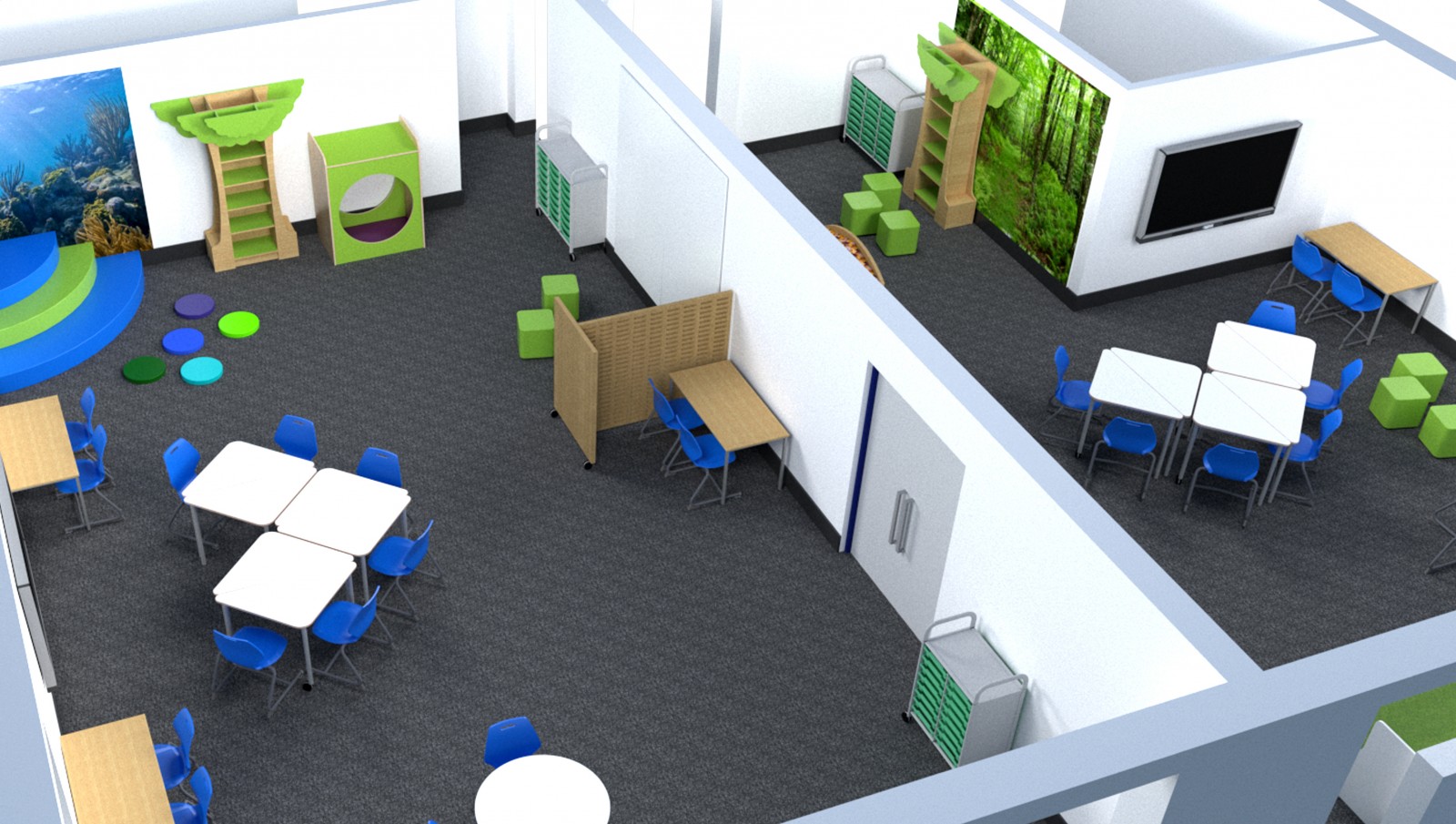 Gesher School - cube_design